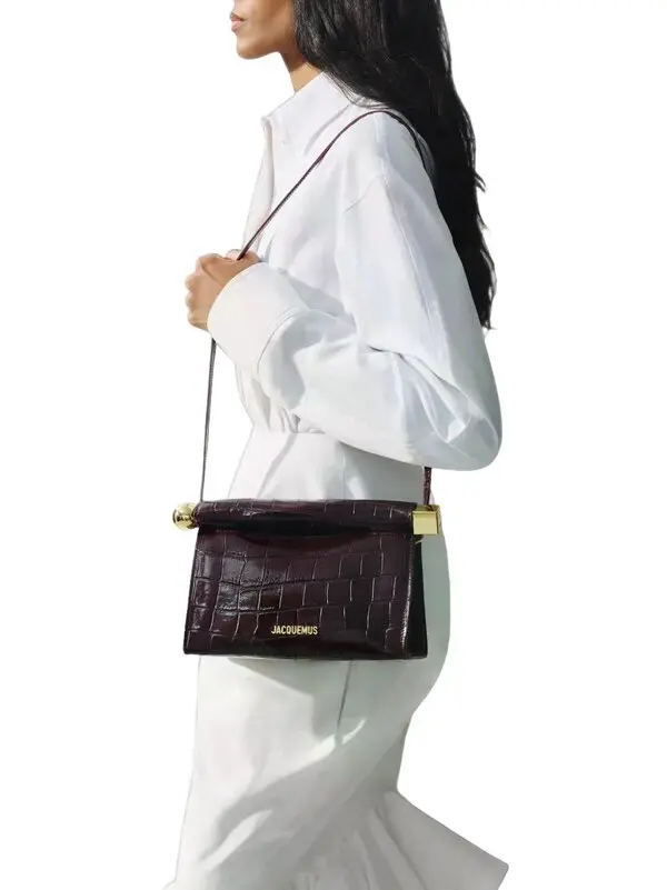 Jacquemus The Rond Carré Bag - Red