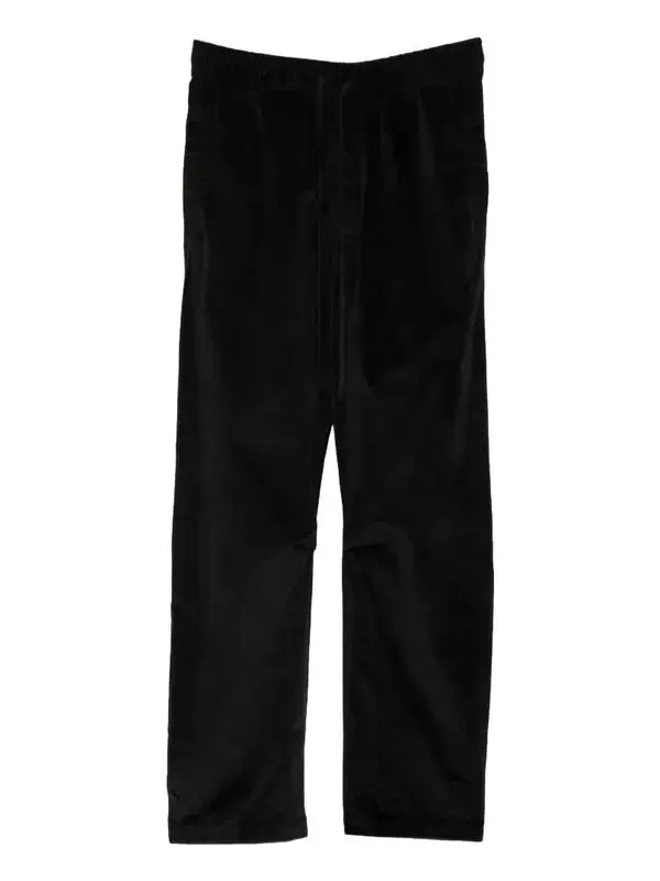 THOM KROM Corduroy Drawstring Track Pants - Black