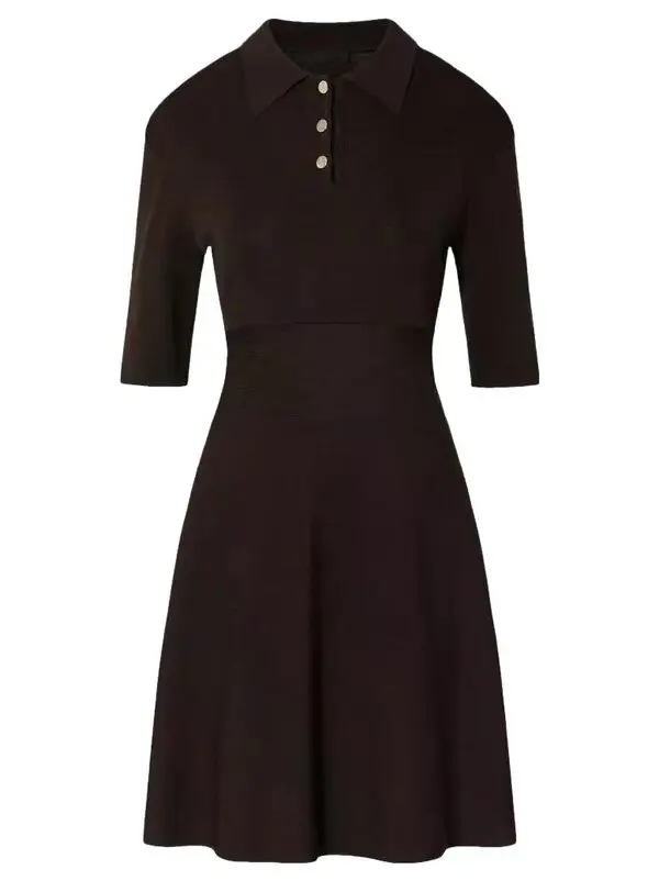 Liu Jo Short Knit Dress - Brown