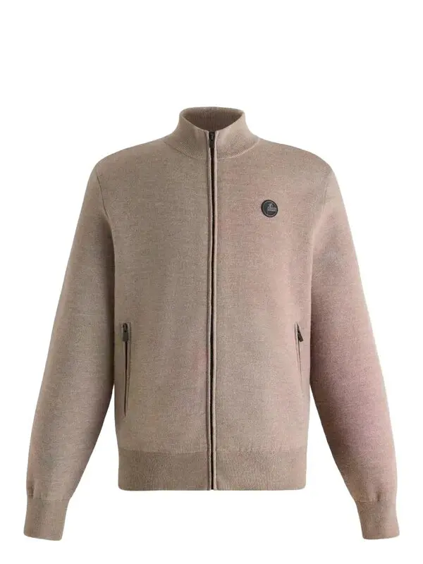 Fusalp Mayeul Zip-up Cardigan - Brown