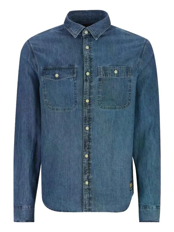 Barbour Dufton Denim Shirt - Blue