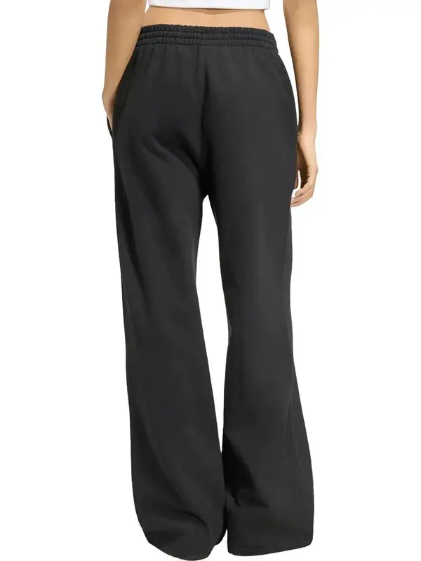 Adidas Essentials Wide-leg Track Pants - Black