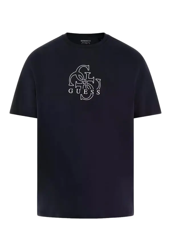 Guess Quattro G Logo T-shirt - Blue
