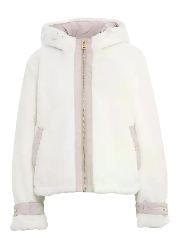 Liu Jo Hooded Faux-fur Jacket - White