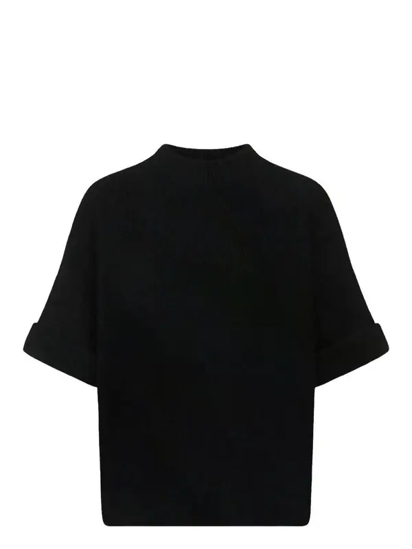 Loulou De Saison Tamia Rolled-sleeve Sweater - Black