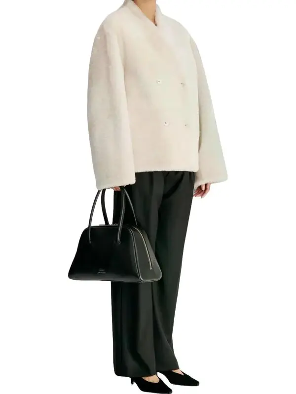 Loulou De Saison Catherine Shearling Jacket - Neutrals