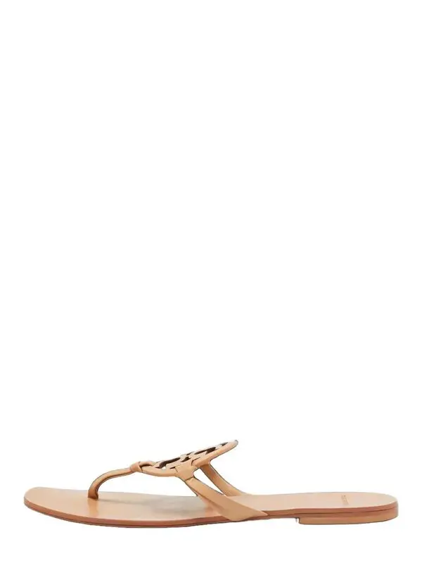 Tory Burch Mini Miller Square Toe Sandals - Neutrals