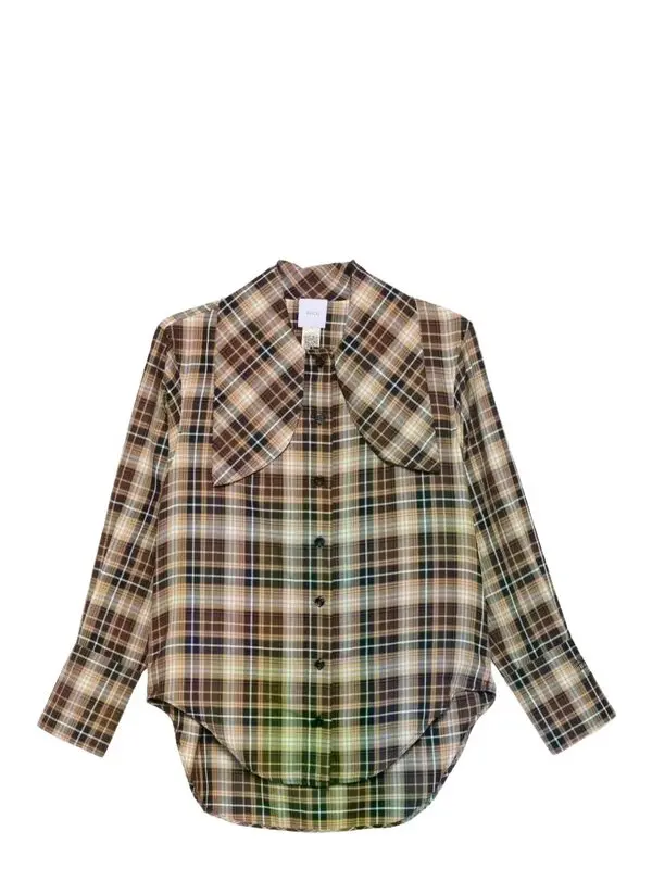 PATOU Bow-collar Shirt - Neutrals