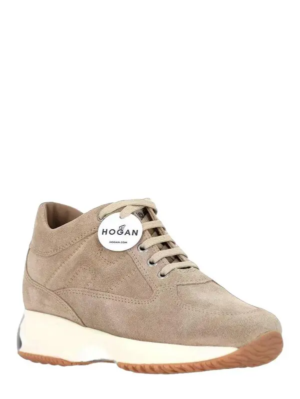 Hogan Interactive Suede Sneakers - Neutrals