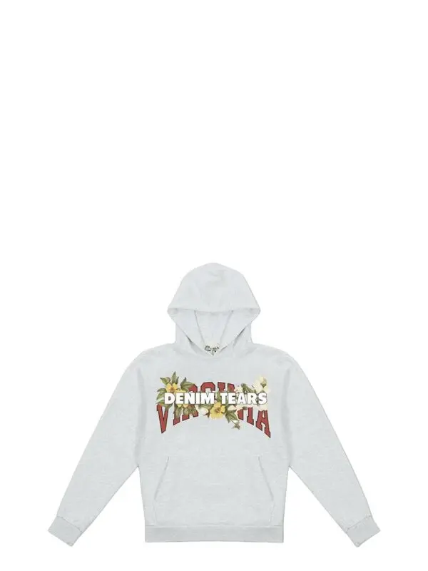 DENIM TEARS X Virginia Sweatshirt - Heather Grey