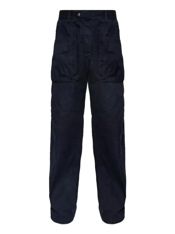 Dsquared2 Panelled Wide-leg Trousers - Blue