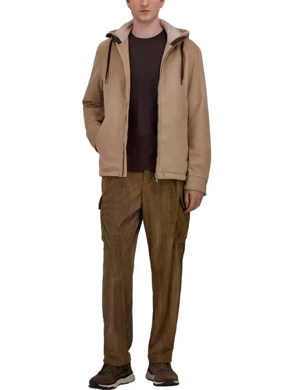 Herno Wool Jersey T-shirt - Brown