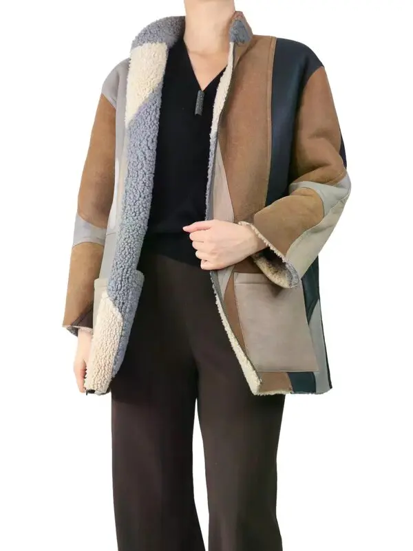 Zadig&Voltaire Reversible Sherpa-effect Coat - Neutrals