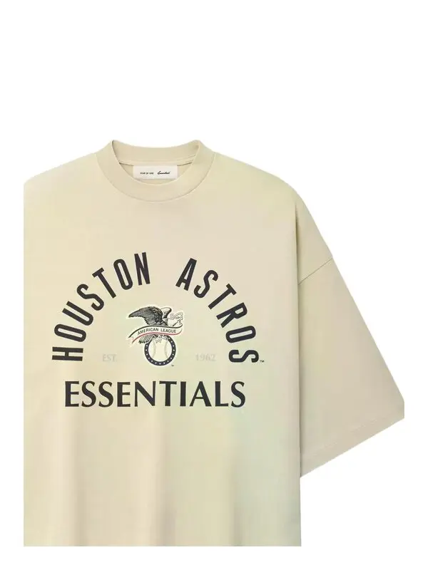 Fear Of God Essentials Logo-print T-shirt - Neutrals