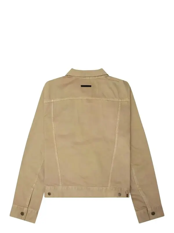 Fear Of God Beige Overdyed Classic Denim Jacket - Neutrals
