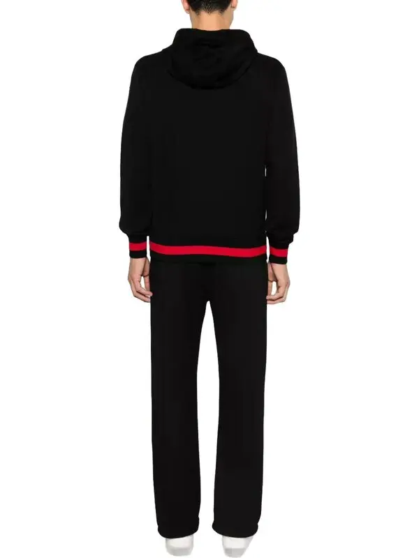 Kiton Contrast-trim Tracksuit - Black