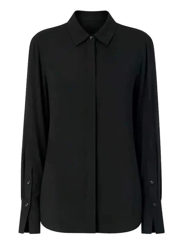 Liu Jo Crepe De Chine Shirt - Black
