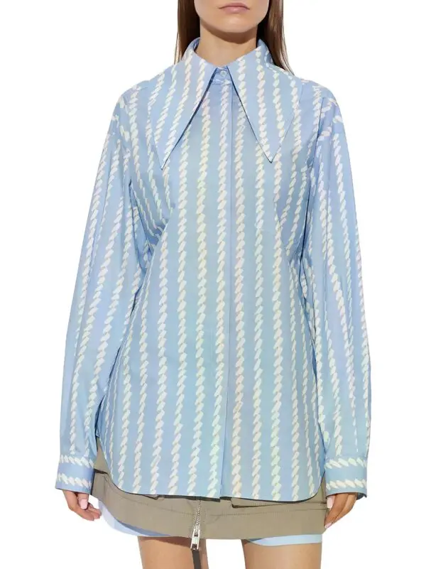 Moschino Patterned Shirt - Blue