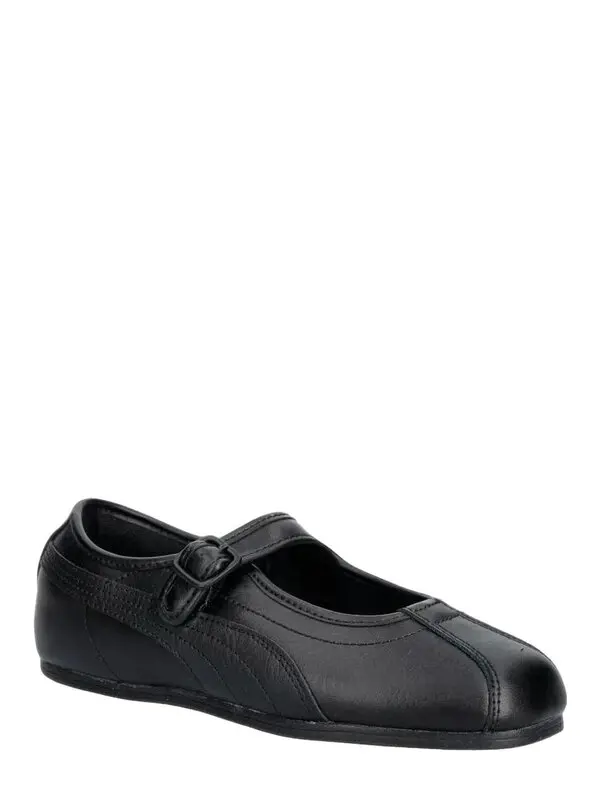 PUMA Tacklette Buckle-strap Ballet Flats - Black