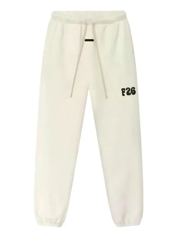 Fear Of God Classic Logo-print Track Pants - Neutrals