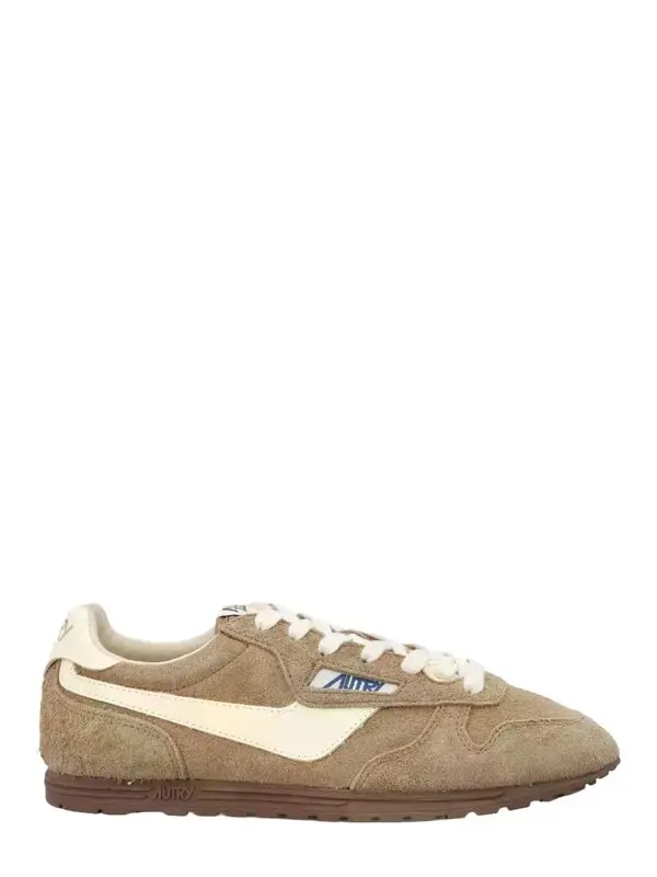 AUTRY Windspin Panelled Sneakers - Brown