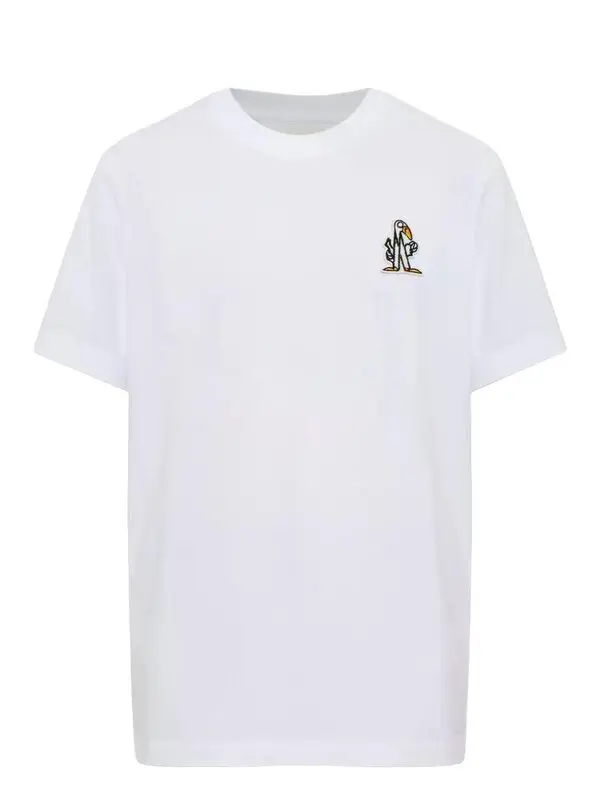 Moncler Logo-patch T-shirt - White