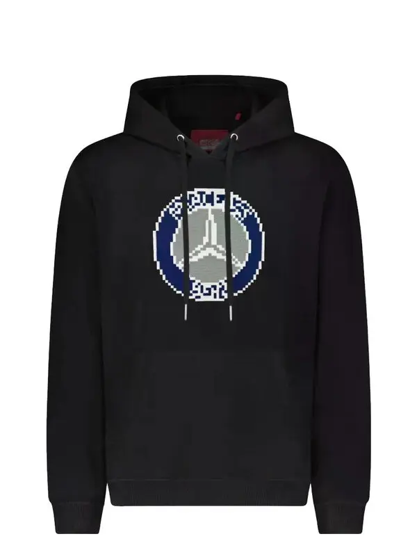 MOSTLY HEARD RARELY SEEN 8-BIT Printed Hoodie - Black