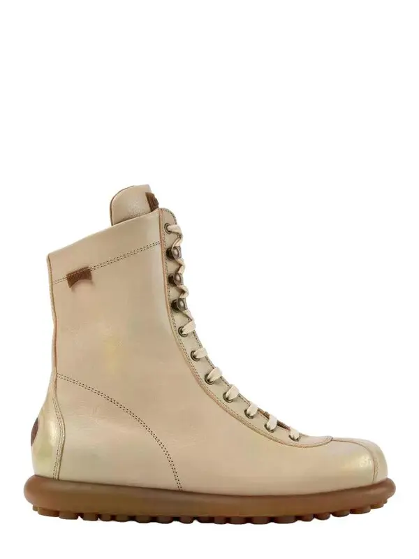 Camper Pelotas Ariel Lace-up Ankle Boots - Neutrals