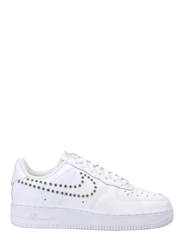 Nike Air Force 1 Eyelet-embellished Sneakers - White