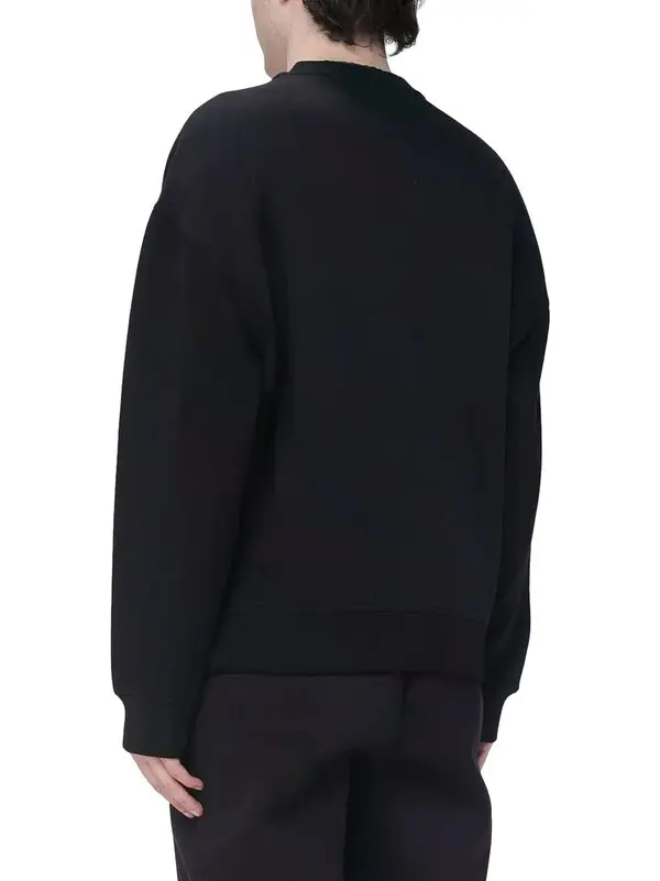 Emporio Armani Logo-patch Sweatshirt - Black