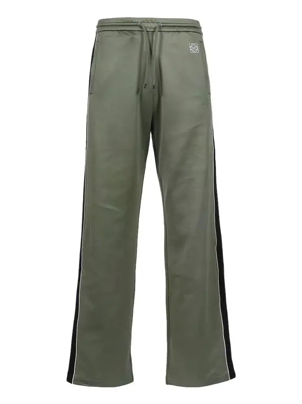 Loewe Anagram Side-tape Track Pants - Green