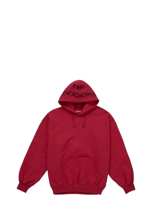 Supreme Forever Hooded Sweatshirt - Red