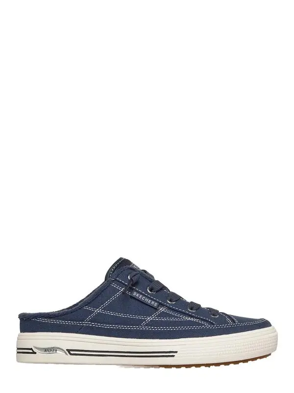 Sketchers Arch Fit Arcade Slip-on Sneakers - Navy Blue