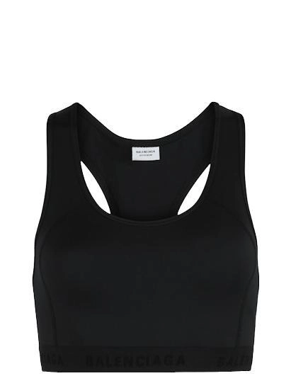 Balenciaga Althletic Sports Bra - Black/white