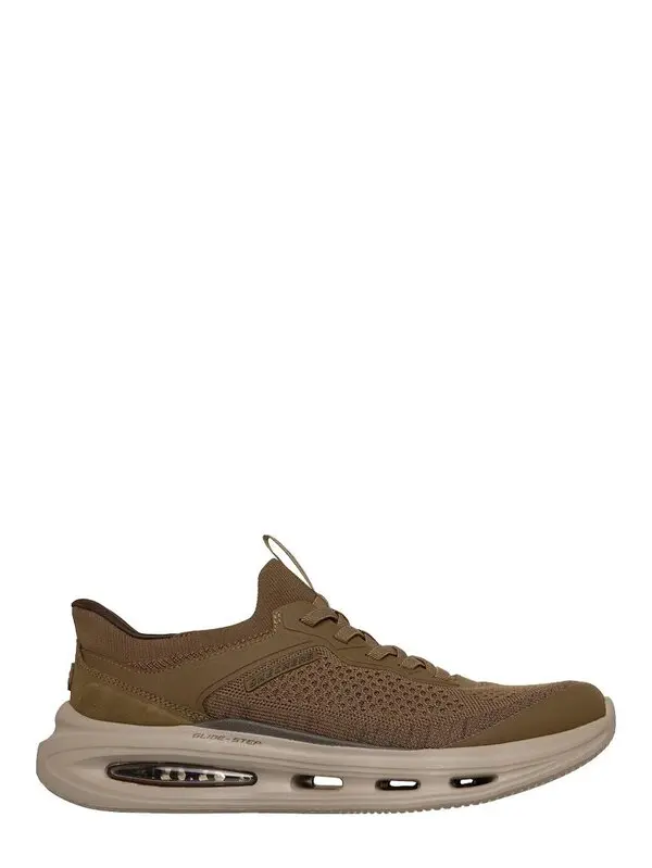 Sketchers Relaxed Fit Sloan Orbital Slip-on Athletic Shoes - Khaki