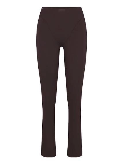 Nike X Skims Matte Vline 39 Straight Legging - Dark Sepia