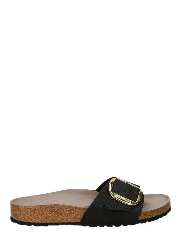 BIRKENSTOCK Madrid Big Buckle Sandals - Black
