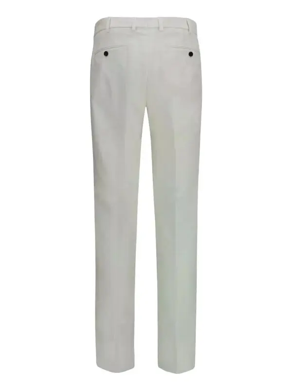 Loro Piana Carlo Straight-leg Trousers - White