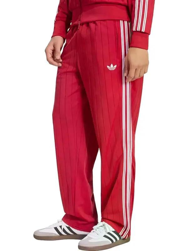 Adidas Firebird Drop Needle Track Pants - Red