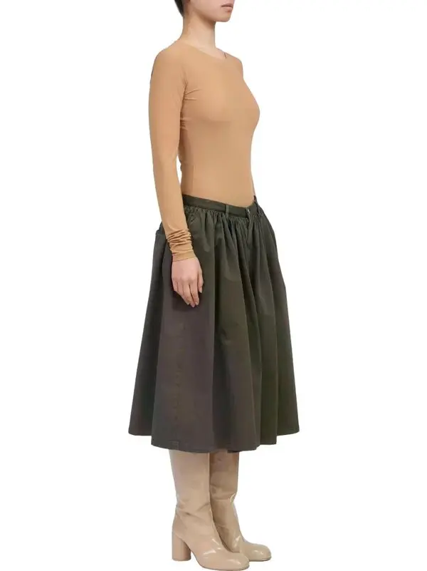 MAISON MARGIELA Gathered Overdyed Shorts - Grey