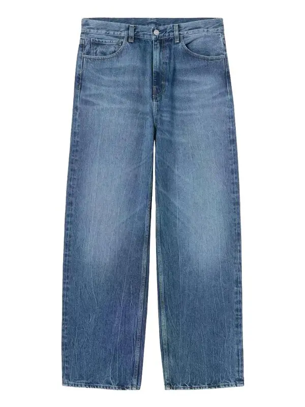 Carhartt Work In Progress Payson Logo-patch Jeans - Blue
