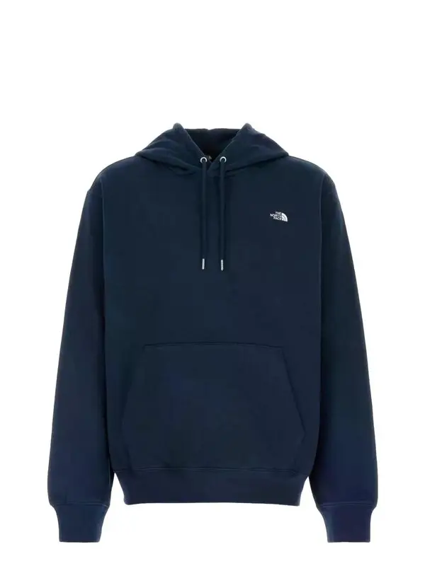 The North Face Logo-print Drawstring Hoodie - Blue