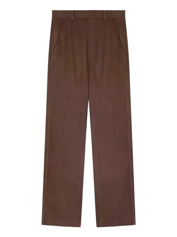 DIESEL® Chino Pants In Light-stretch Wool - Brown