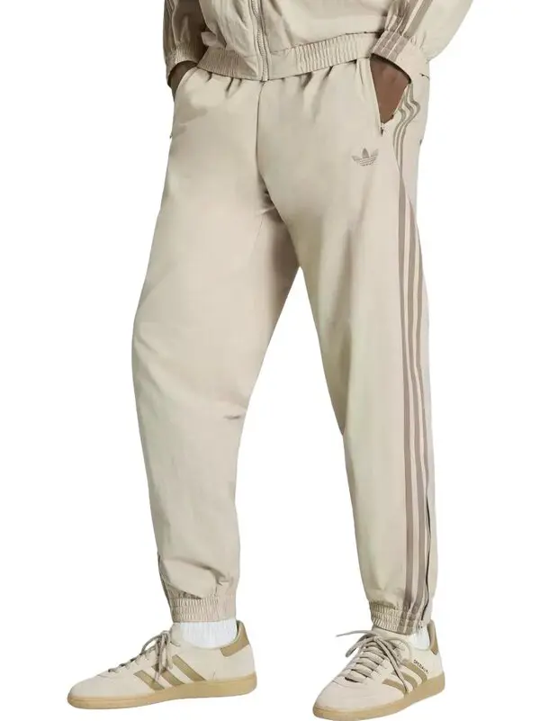 Adidas Firebird Side-stripe Track Pants - Neutrals