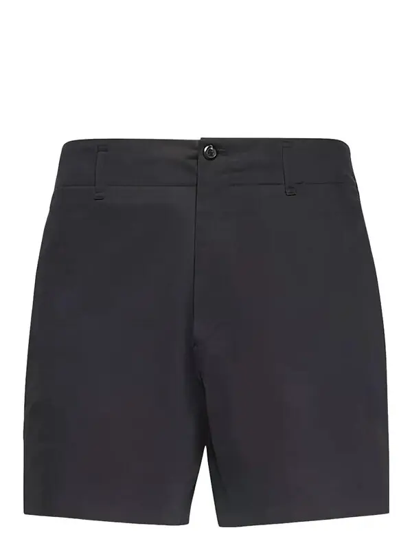 FERRAGAMO Straight-leg Bermuda Trousers - Blue