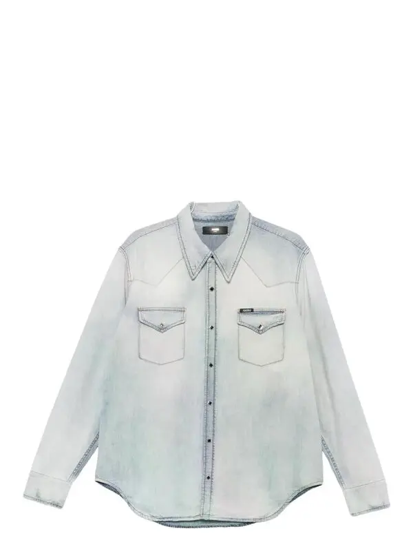 Amiri Western-style Denim Shirt - Blue