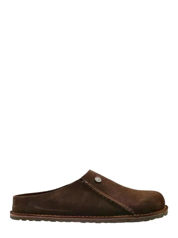 BIRKENSTOCK Zermatt Premium Suede Mules - Brown