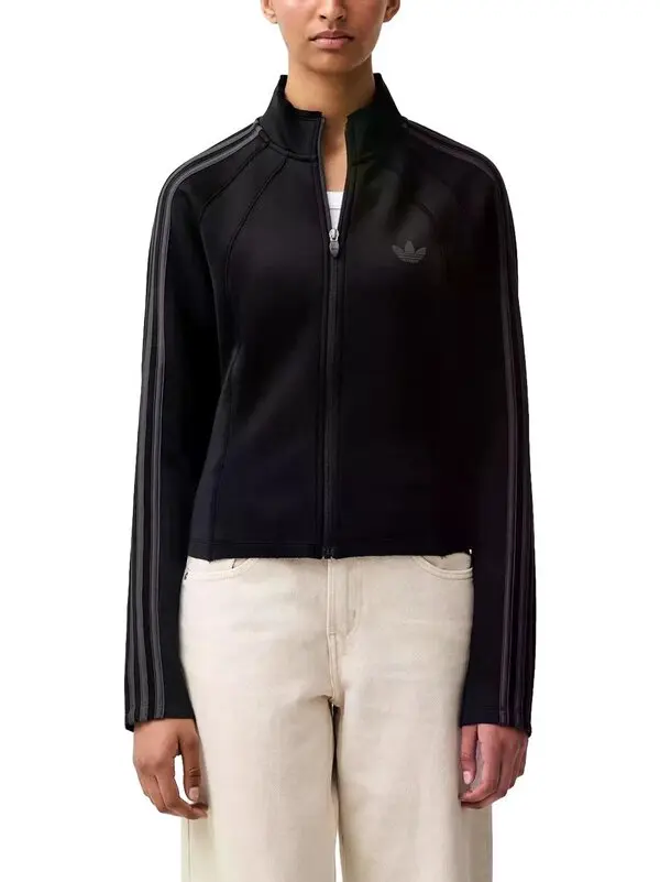 Adidas Logo-print Track Jacket - Black