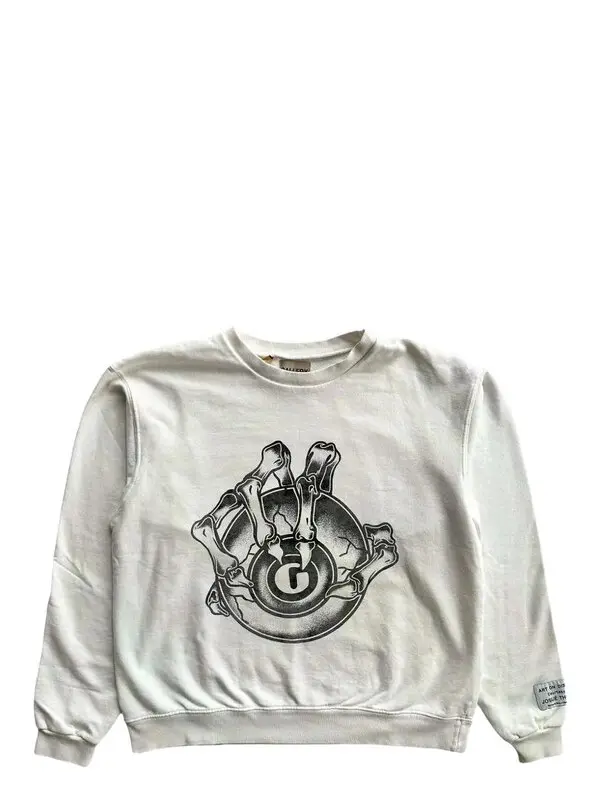 GALLERY DEPT. Big G-ball Graphic-print Sweatshirt - White