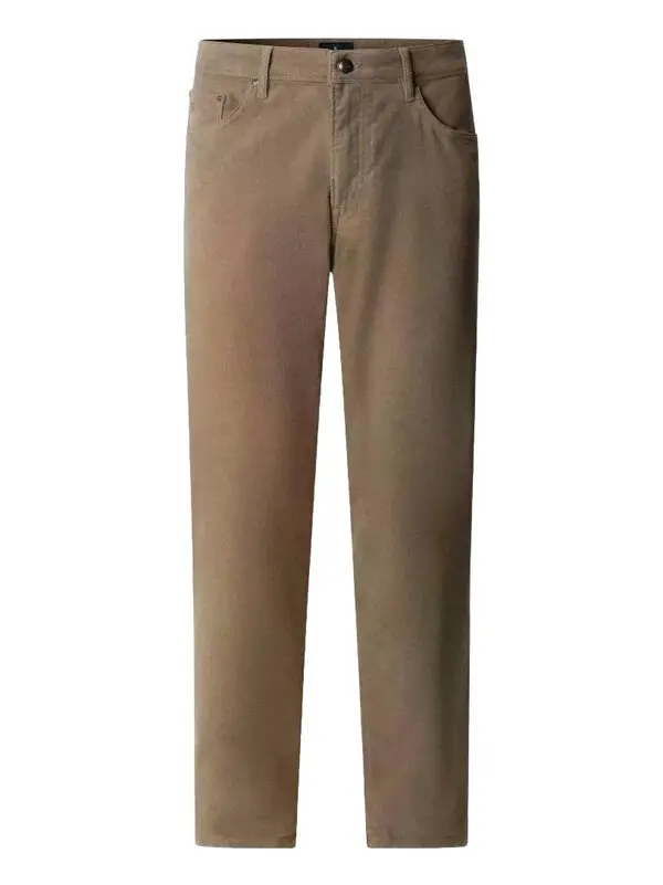 HACKETT LONDON Trinity Straight-leg Trousers - Neutrals